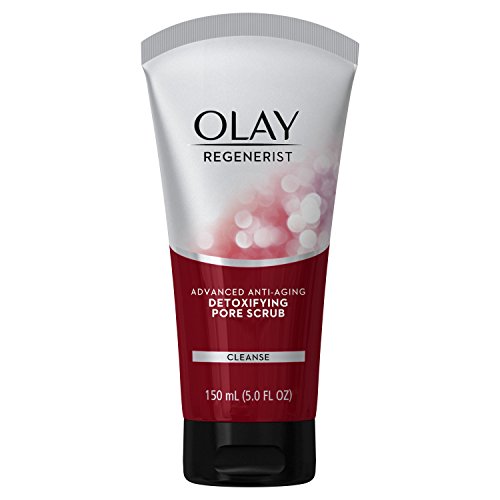 Olay Regenerist Detoxifying Pore Scrub Facial Cleanser, 5.0 fl oz