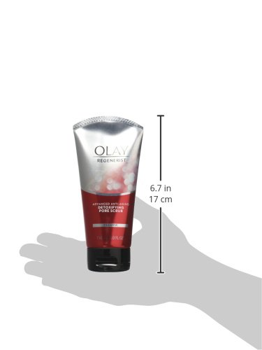 Olay Regenerist Detoxifying Pore Scrub Facial Cleanser, 5.0 fl oz