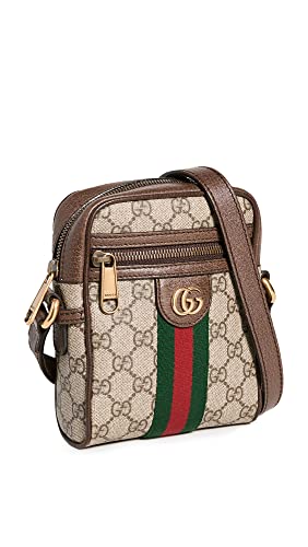 Gucci Women's Pre-Loved Ophidia Mini Messenger, Gg Supreme, Brown, One Size