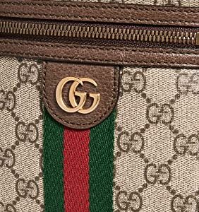 Gucci Women's Pre-Loved Ophidia Mini Messenger, Gg Supreme, Brown, One Size