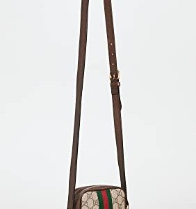 Gucci Women's Pre-Loved Ophidia Mini Messenger, Gg Supreme, Brown, One Size