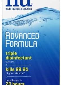 Renu Advanced Formula All Day Moisture Multi-Purpose Eye Contact Lens Solution 12 Fluid Ounces (Pack of 2)