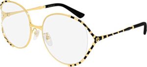 eyeglasses gucci gg 0596 oa- 001 / black