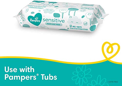 Pampers Cruisers Disposable Baby Diapers Size 4, 2 Month Supply (2 x 160 Count) with Sensitive Water Based Baby Wipes, 12X Pop-Top Packs (864 Count)