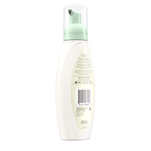 Aveeno Clear Complexion Foaming Facial Cleanser, Scentless, 6 Fl Oz (Pack of 1) Package may vary