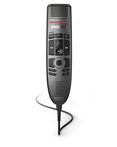 PHILIPS SMP3700 SpeechMike Premium Touch Precision USB Microphone - Push Button Operation