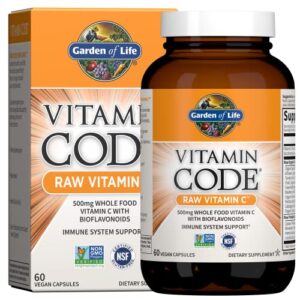 garden of life vitamin code raw vitamin c 60 capsules