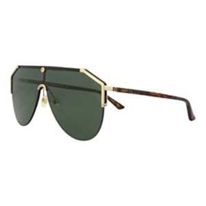 Gucci Mens Gold Havana Green Fashion Designer Eyewear