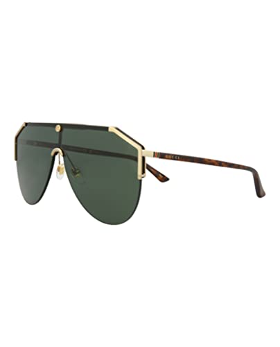 Gucci Mens Gold Havana Green Fashion Designer Eyewear