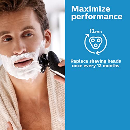 Philips Norelco Shaving Head for Shaver SensoTouch 2D (1100 Series), RQ11/52, Silver, 34