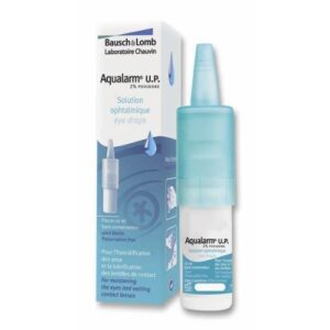 chauvin bausch & lomb aqualarm u.p. eye drops 10ml