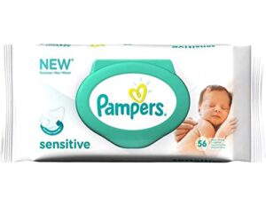 pampers – sensitive – baby wipes – 56 wipes