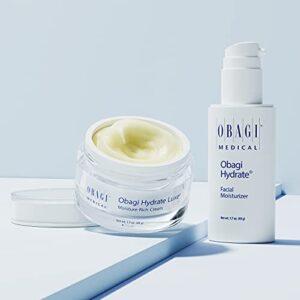 Obagi Hydrate Facial Moisturizer with Hydromanil for Long-Lasting Moisture Protection - Contains Shea Butter, Mango Butter, and Avocado Oil 1.7 oz.