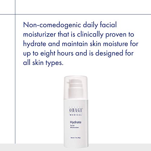 Obagi Hydrate Facial Moisturizer with Hydromanil for Long-Lasting Moisture Protection - Contains Shea Butter, Mango Butter, and Avocado Oil 1.7 oz.