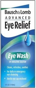 bausch & lomb eye wash, 4-ounce bottle