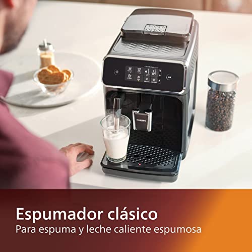 PHILIPS 1200-Series Fully Automatic Espresso Machine w/Milk Frother (EP1220/04)