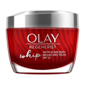 olay regenerist whip active moisturizer spf#25 1.7 ounce jar (50ml) (2 pack)