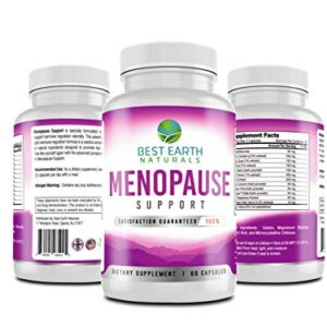 Menopause Support for Hot Flashes, Mood Swings, Night Sweats, Healthy Hormone Levels and More. Made with Black Cohosh, Chasteberry & More