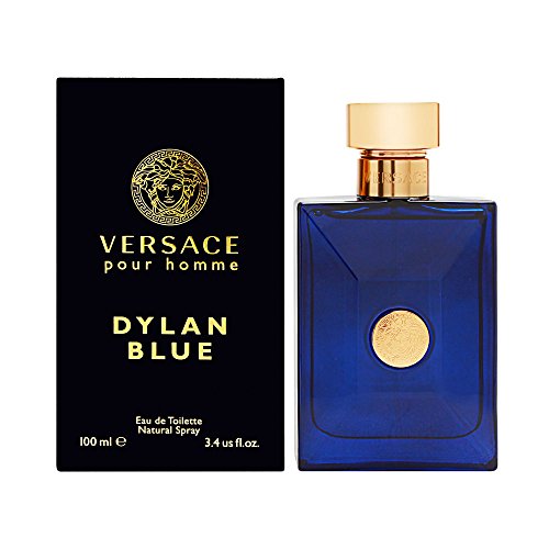 Versace Pour Homme Dylan Blue for Men Eau de Toilette Spray, 3.4 Ounce