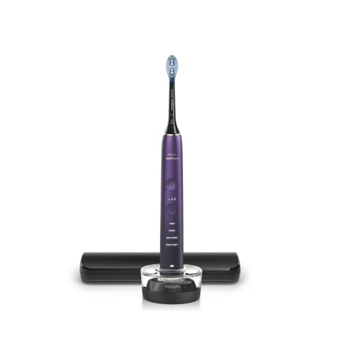 Philips Sonicare 9000 Special Edition Rechargeable Toothbrush, Black/Purple, HX9911/91