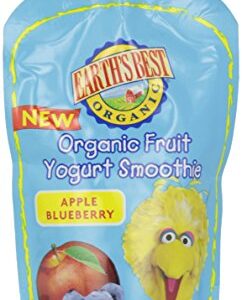 Earth's Best Earth's Best Organic Apple Blueberry Fruit Yogurt Smoothie, 4.2 oz