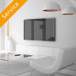 tv wall mounting – up to 50 inch, customer bracket