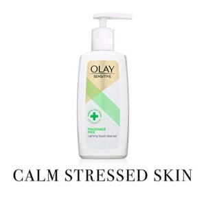 Olay, Sensitive Calming Liquid Cleanser Fragrance-Free, 6.7 Ounce