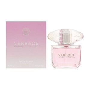 versace bright crystal edt spray for women 3 oz