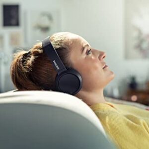 PHILIPS H4205 On-Ear Wireless Headphones with 32mm Drivers and BASS Boost on-Demand, Black