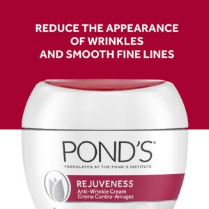 Pond's Anti-Wrinkle Face Cream Anti-Aging Moisturizer With Alpha Hydroxy Acid and Collagen 14.1 oz