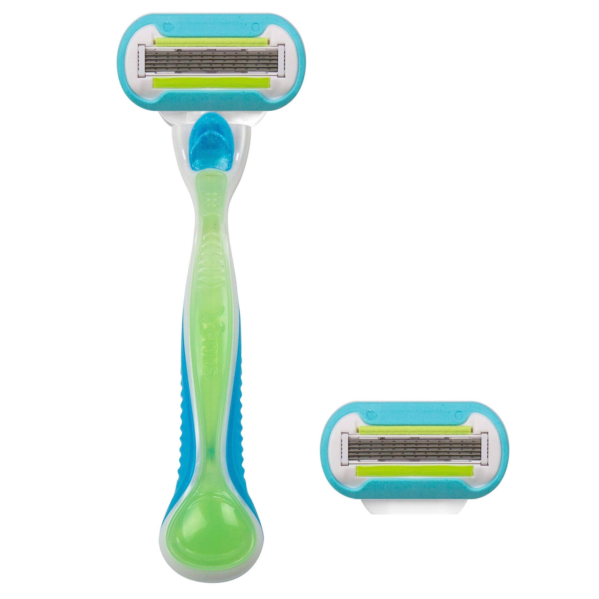 Gillette Venus Extra Smooth Razors for Women, 1 Venus Razor, 2 Razor Blade Refills, Designed for a Close, Smooth Shave