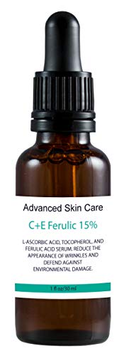 15% Vitamin C and Vitamin E serum with Ferulic Acid, Skin Brightening, Collagen boosting, fights hyperpigmentation, boosts collagen, fades dark spots (1 fl oz)