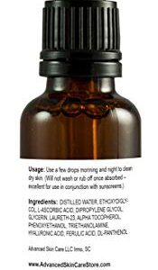 15% Vitamin C and Vitamin E serum with Ferulic Acid, Skin Brightening, Collagen boosting, fights hyperpigmentation, boosts collagen, fades dark spots (1 fl oz)