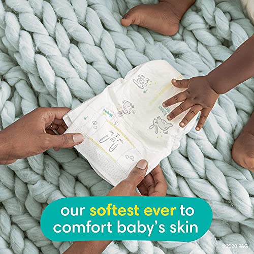 Diapers Size 5, 132 Count and Baby Wipes - Pampers Swaddlers Disposable Baby Diapers and Water Baby Wipes Sensitive Pop-Top Packs, 336 Count (Packaging May Vary)