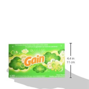 Gain Original Dryer Sheets, 120 Count