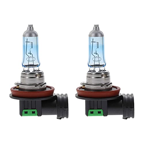 Philips Automotive Lighting H11 CrystalVision Platinum Upgrade Headlight Bulb, Pack of 2