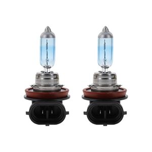 Philips Automotive Lighting H11 CrystalVision Platinum Upgrade Headlight Bulb, Pack of 2