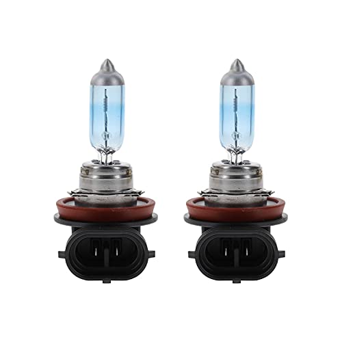 Philips Automotive Lighting H11 CrystalVision Platinum Upgrade Headlight Bulb, Pack of 2