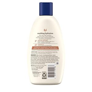 Aveeno Baby Soothing Hydration Creamy Body Wash with Natural Oatmeal for Dry & Sensitive Skin, Hypoallergenic, Fragrance, Paraben & Tear Free Formula, 8 Fl Oz