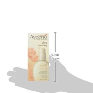 Aveeno, Facial Moisturizers Ultra-Calming Daily Moisturizer, SPF 15, Pump, 4 fl oz