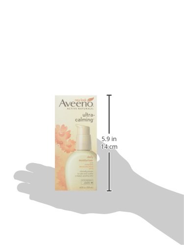 Aveeno, Facial Moisturizers Ultra-Calming Daily Moisturizer, SPF 15, Pump, 4 fl oz