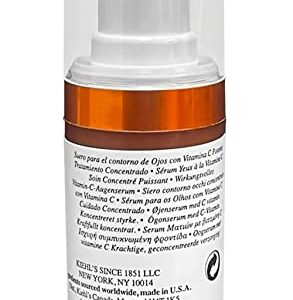 Kiehl's Powerful-Strength Dark Circle Reducing Vitamin C Eye Serum, 0.5 Ounce, 42 grams