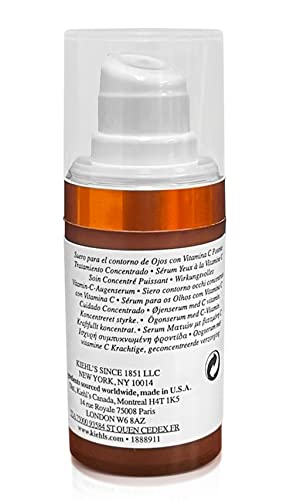 Kiehl's Powerful-Strength Dark Circle Reducing Vitamin C Eye Serum, 0.5 Ounce, 42 grams