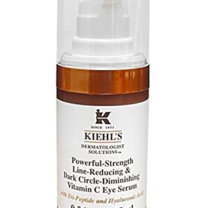 Kiehl's Powerful-Strength Dark Circle Reducing Vitamin C Eye Serum, 0.5 Ounce, 42 grams