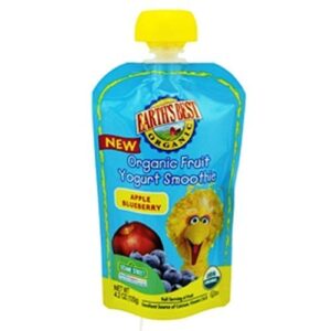 earths best smoothie blbry apple sst, 4.22 oz, pk- 12