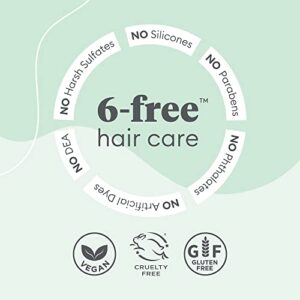 Briogeo Superfoods Avocado and Kiwi Mega Moisture 3-in-1 Leave In Conditioner | Hydrate, Detangle, and UV Protection | Vegan, Phalate & Paraben-Free | 5.75 Ounces