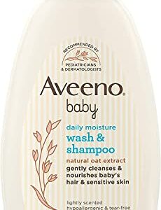 Aveeno Lightly Scented Baby Wash & Shampoo 8 oz.