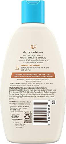 Aveeno Lightly Scented Baby Wash & Shampoo 8 oz.