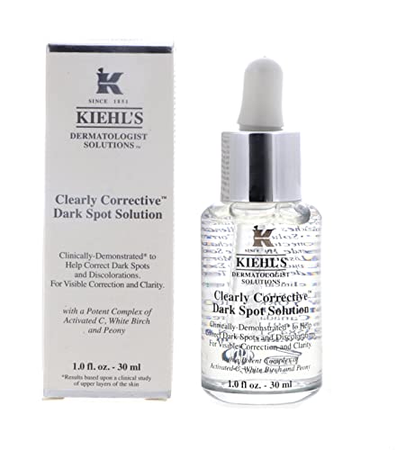 KIEHL’S CLEARLY CORRECTIVE DARK SPOT SOLUTION 1 OZ 30 ML NEW