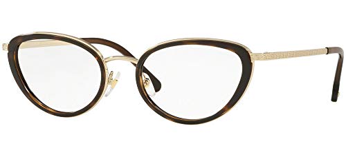 Ray-Ban Versace VE1258-1440-52 Eyeglass Frames Havana/pale Gold 52MM